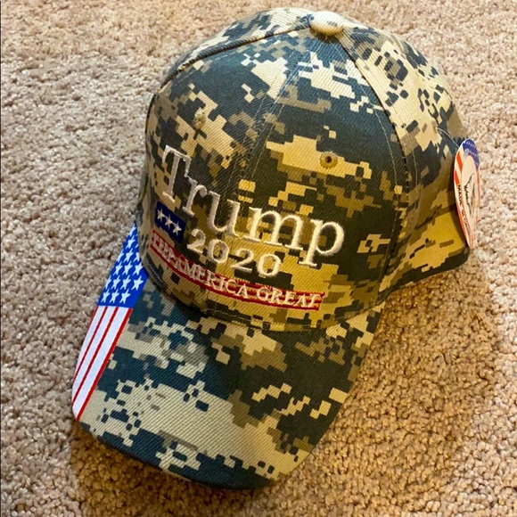 Accessories | Trump 220 Camo Keep American Great Hat | Poshmark